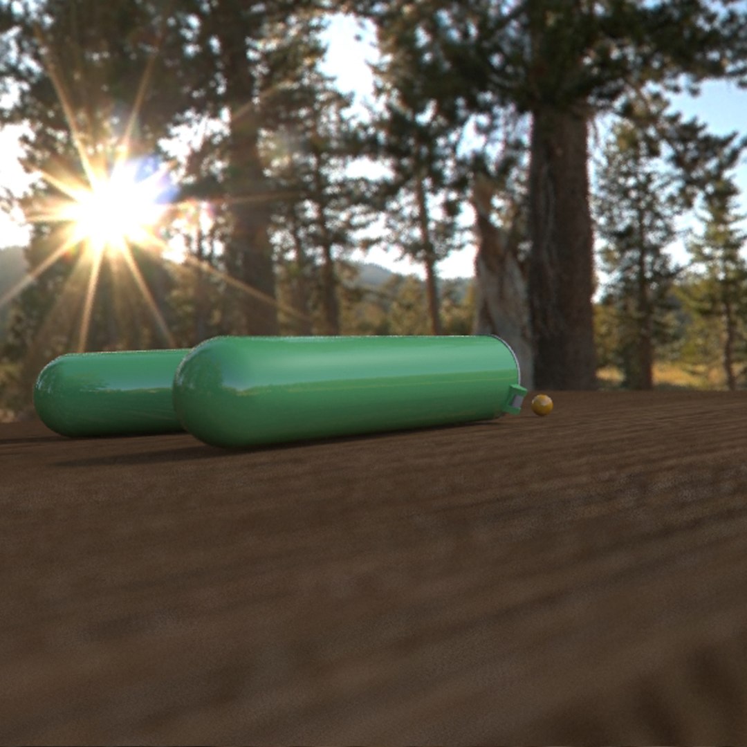 Paintball Pod 3d Model