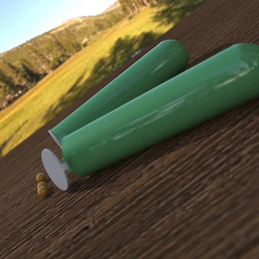 Paintball Pod 3d Model