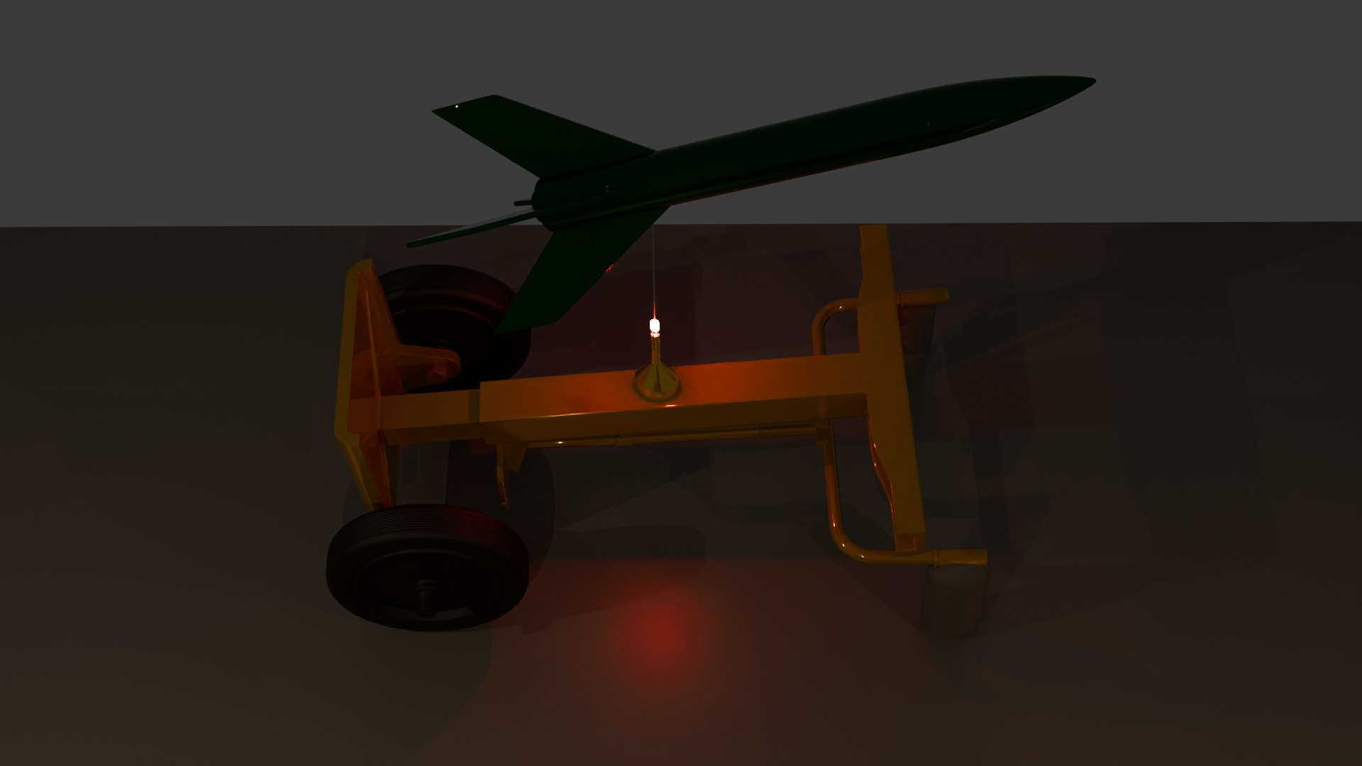 Radar Rocket Launcher Rocket 3D Model - TurboSquid 2422150