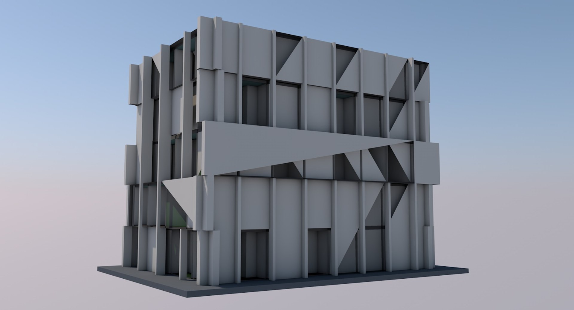 3D Building Design Model - TurboSquid 1168635