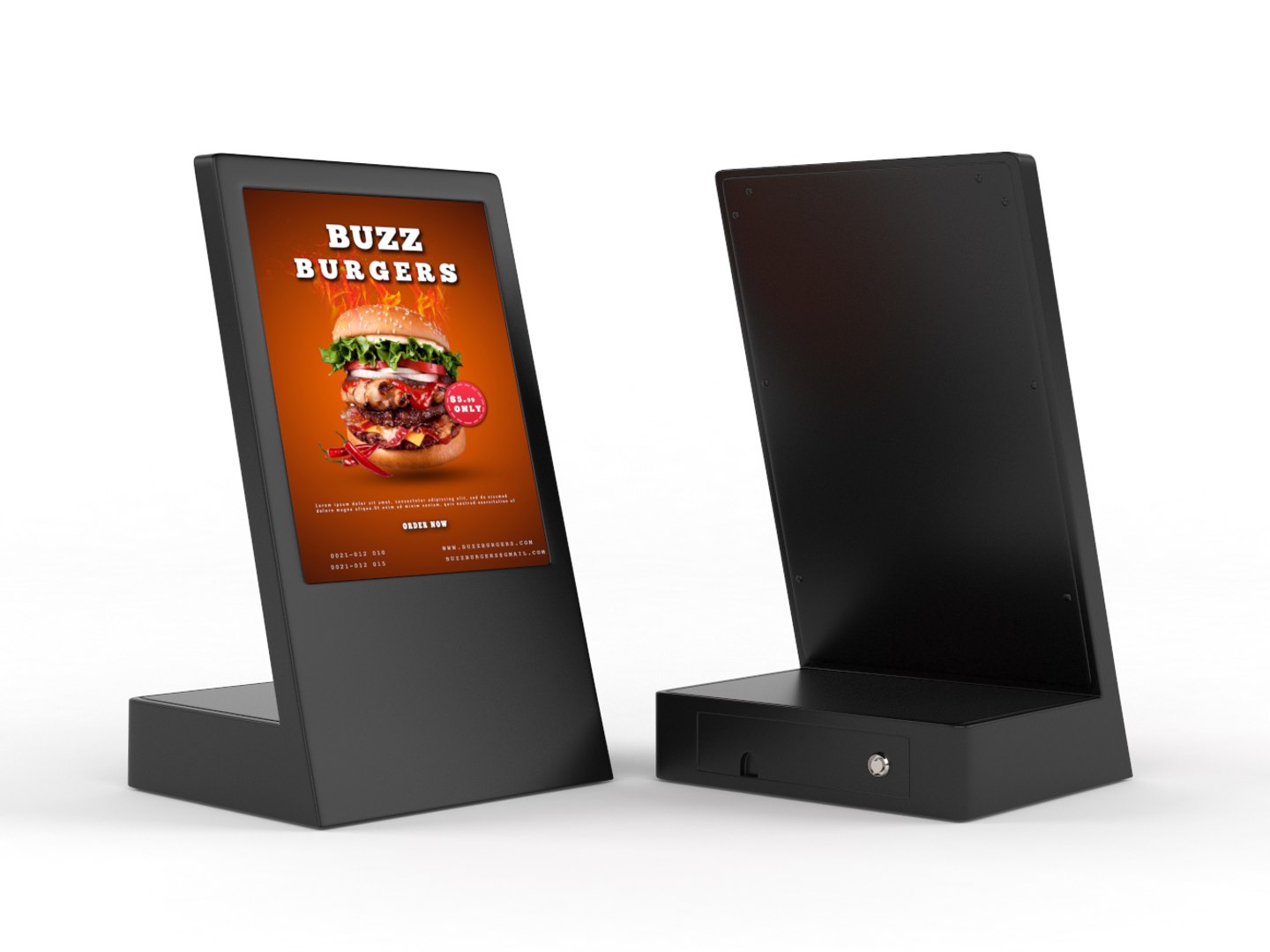 Self Ordering Tablet Model - TurboSquid 1660388