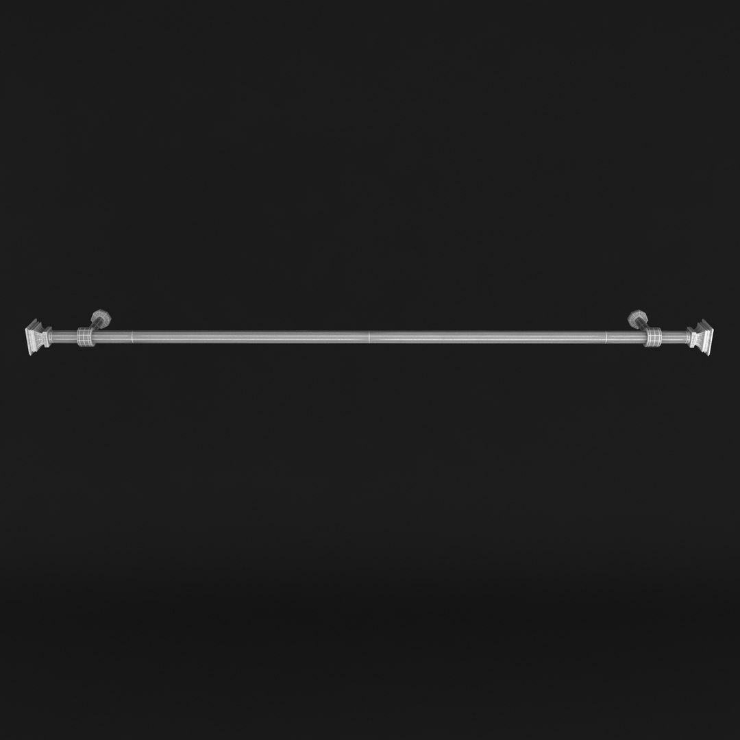 Curtain Rod Dxf