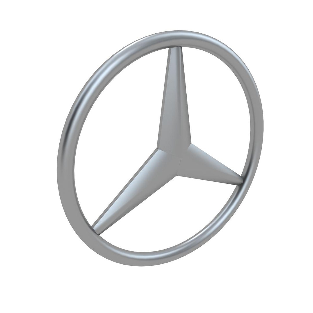 Mercedes Benz Logo 3D Model - TurboSquid 1384026