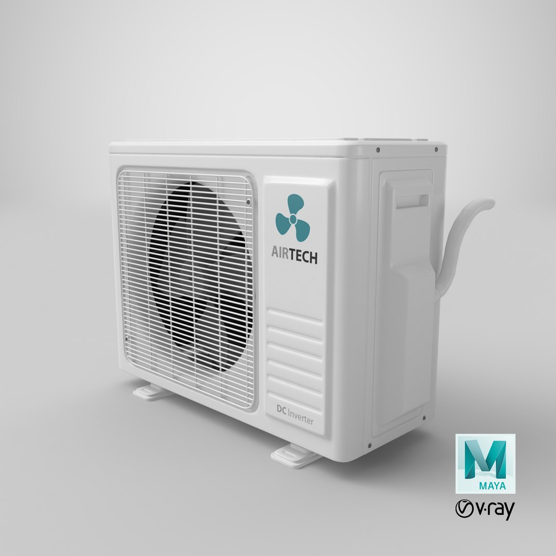3D Air Conditioner Generic Model - TurboSquid 1368113