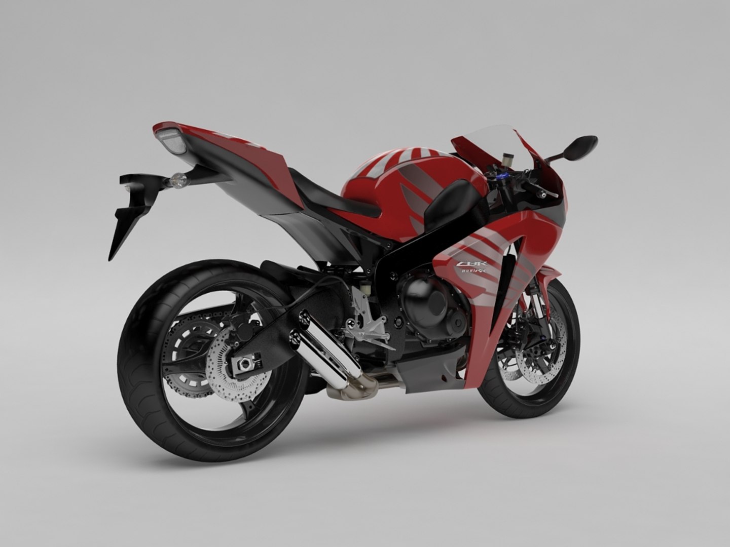 bike cbr 1000 rr 3d model