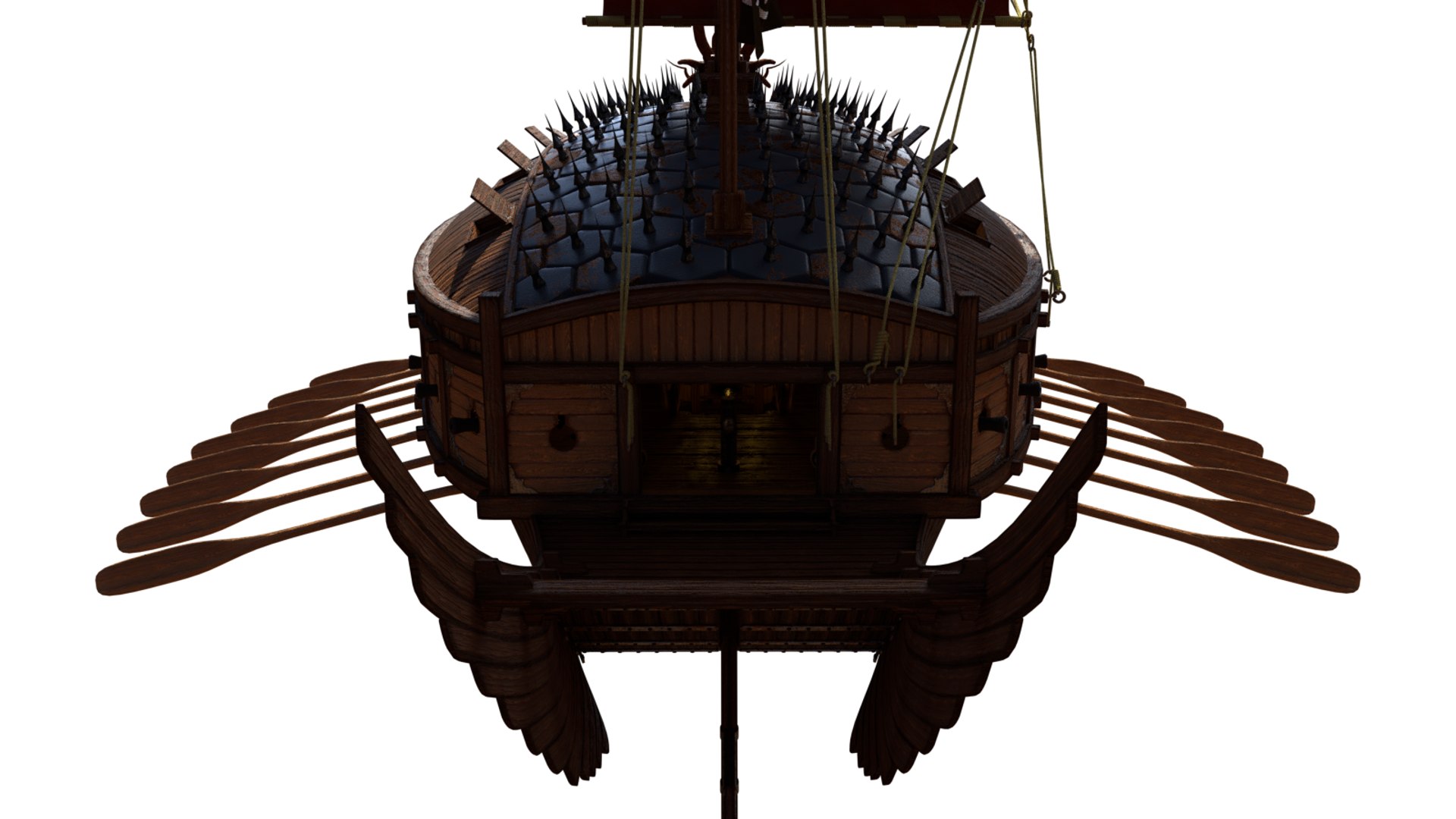 Medieval Korean Turtle Ship 3D - TurboSquid 1260650