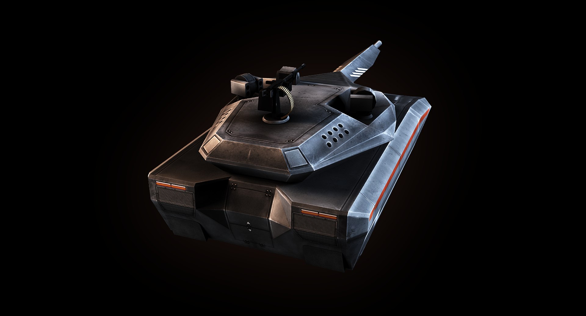 3d Polish Concept Tank Model