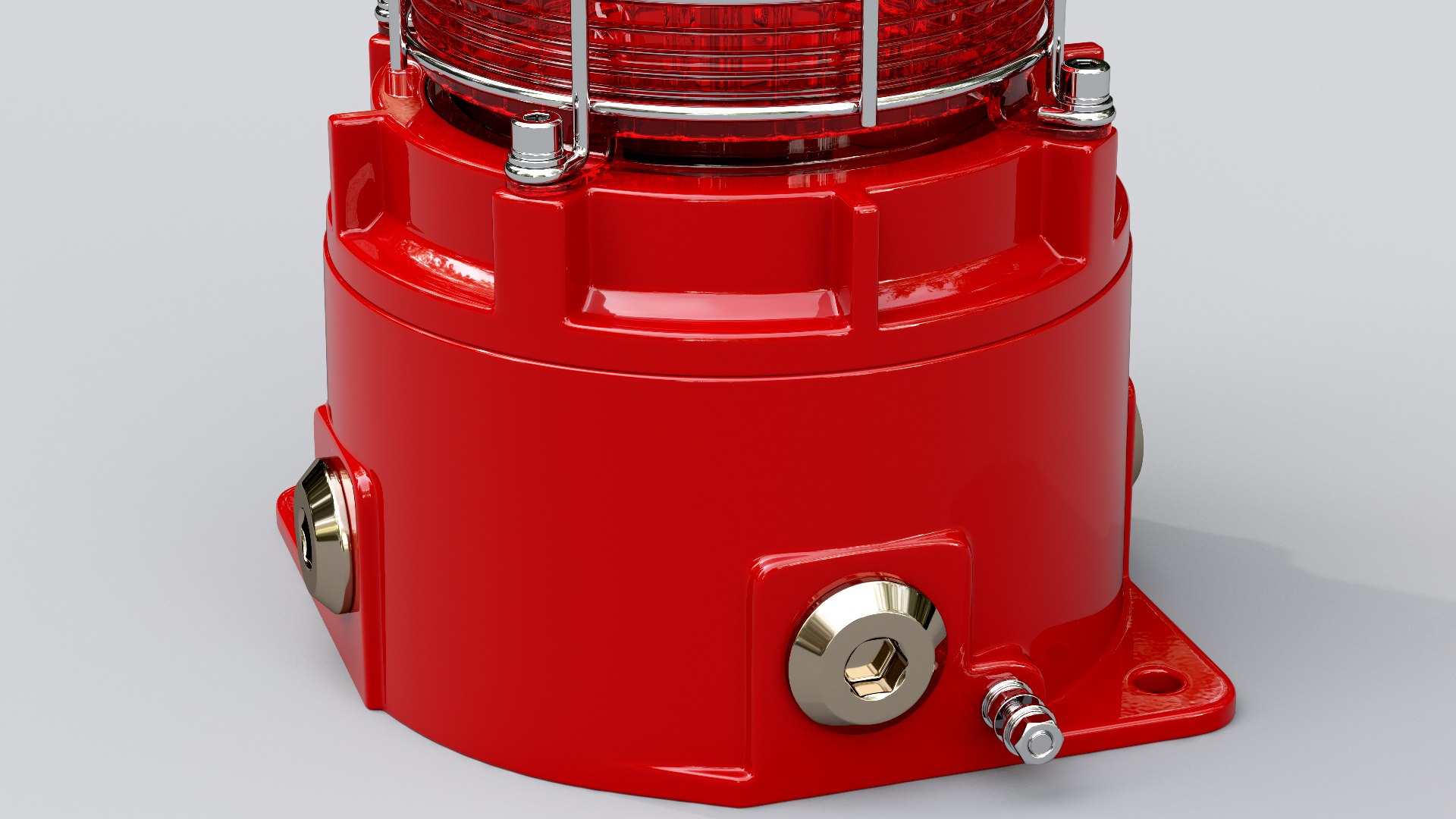 3D Model Warning Light 2 - TurboSquid 1515469