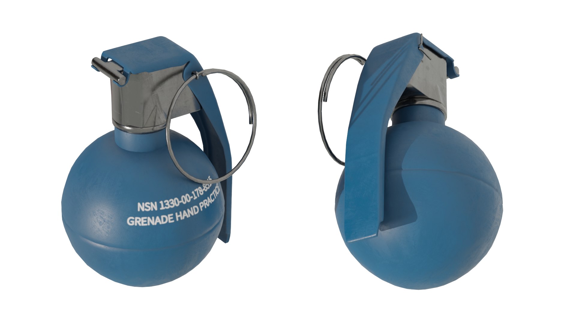 M67 Frag Hand Grenade 3D Model - TurboSquid 2245471