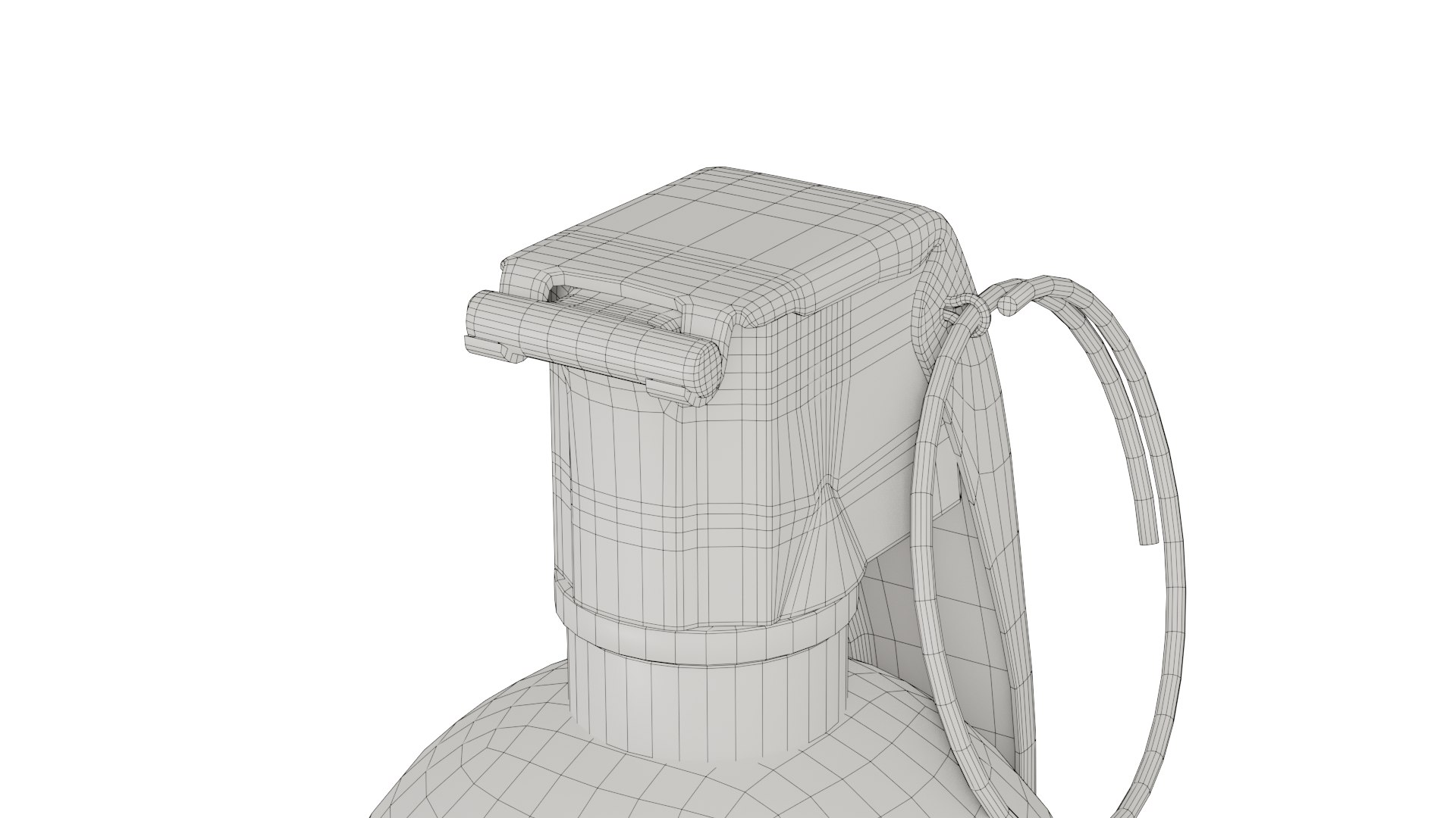 M67 Frag Hand Grenade 3D Model - TurboSquid 2245471