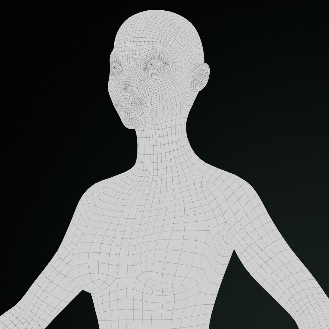 3D Stylized black woman character model - TurboSquid 2053689