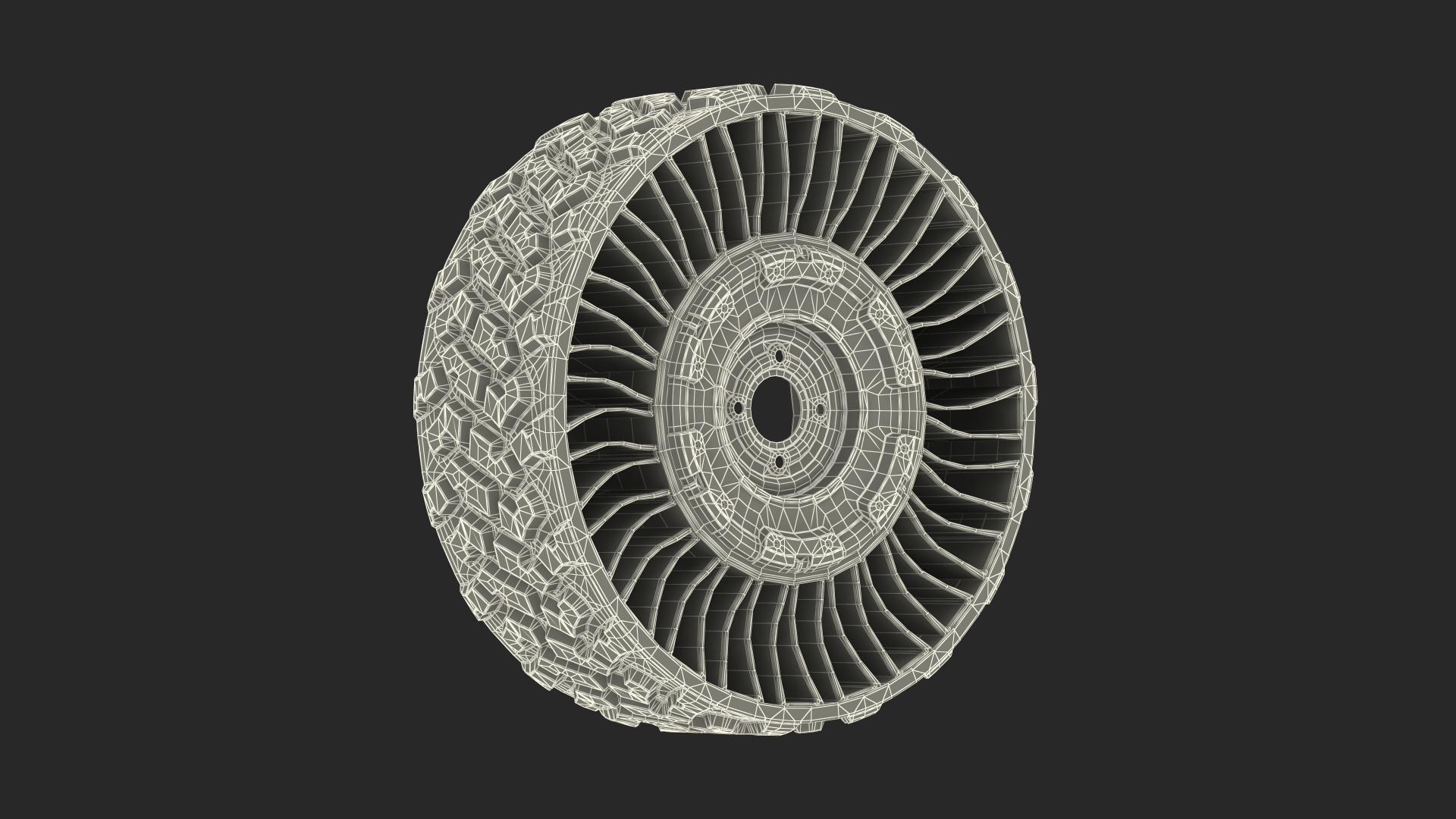 3D Airless Tire For UTVs Michelin X Tweel - TurboSquid 1978860