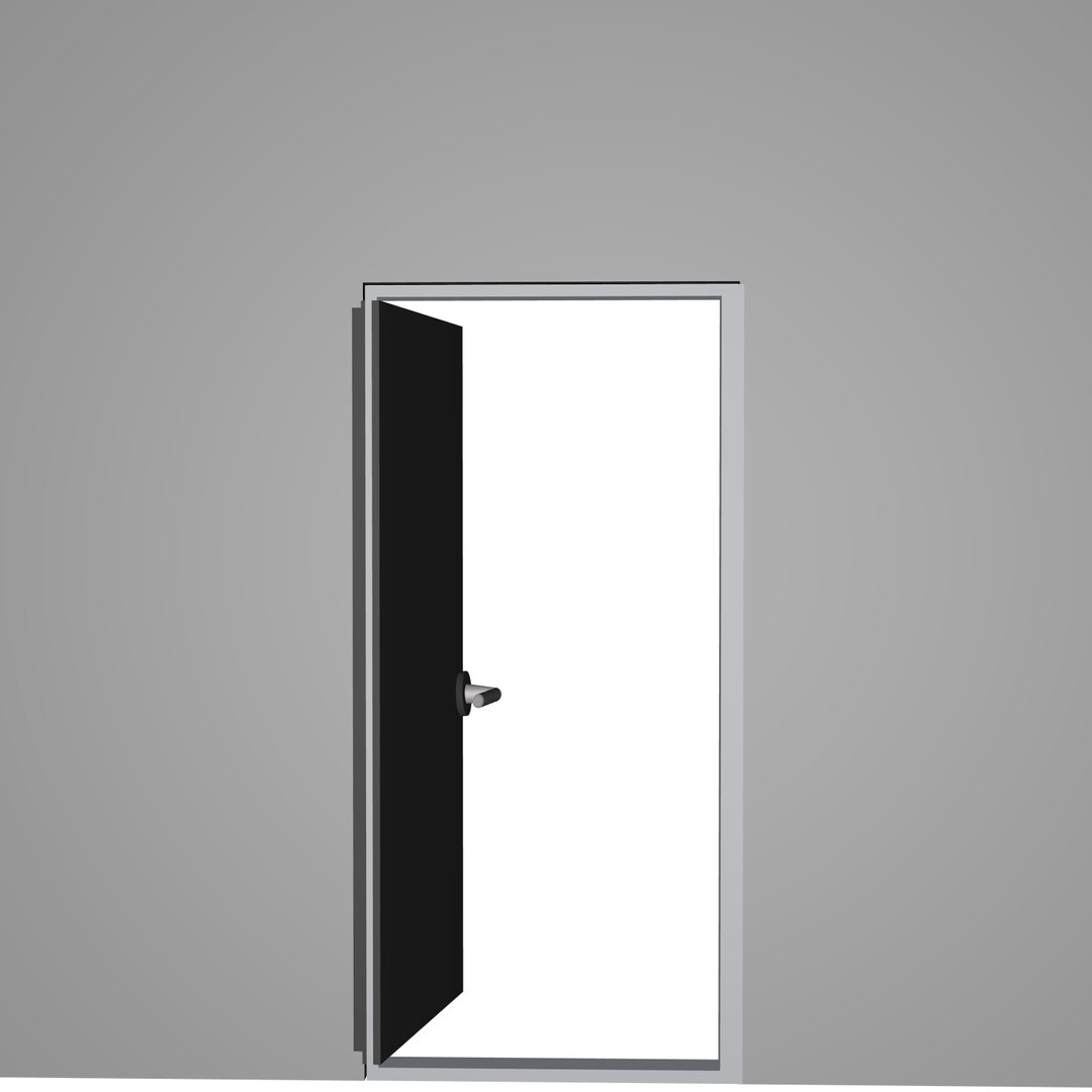 Free Door Unity Modern 3D Model - TurboSquid 1310395