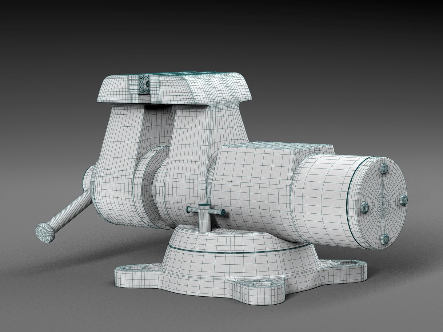 3D vise industrial work model - TurboSquid 1217782