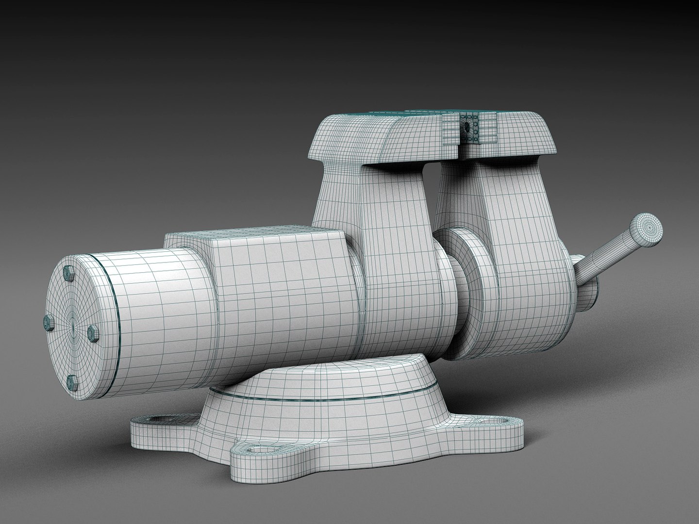 3D vise industrial work model - TurboSquid 1217782