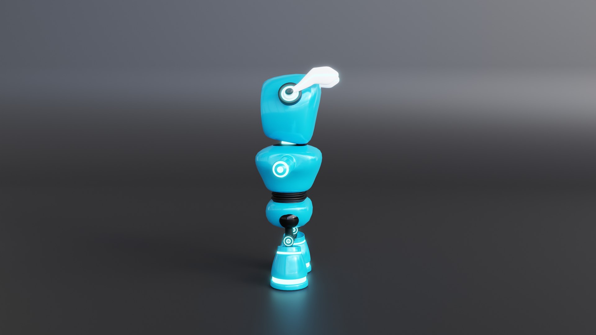 Cute Robot Humanoid 3D Model - TurboSquid 2117878