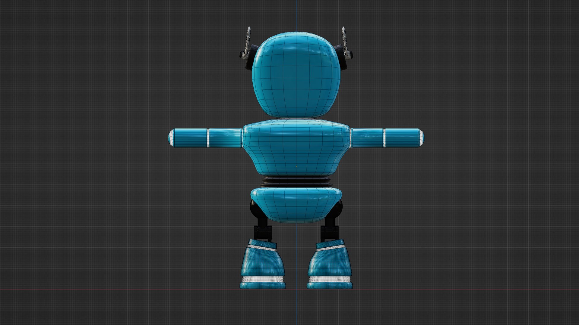 Cute Robot Humanoid 3D Model - TurboSquid 2117878