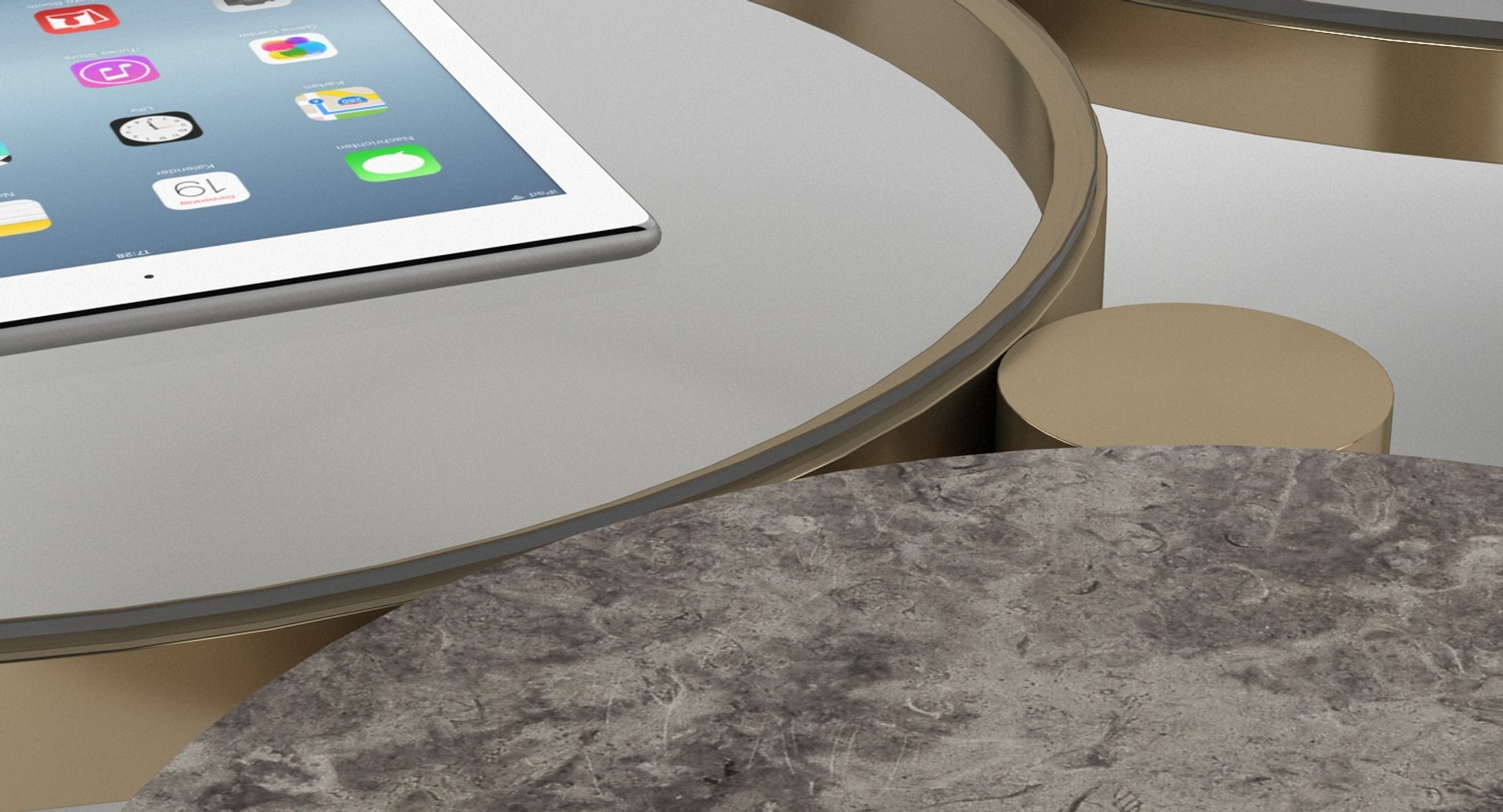 3D Espuma Coffee Table - TurboSquid 1201979