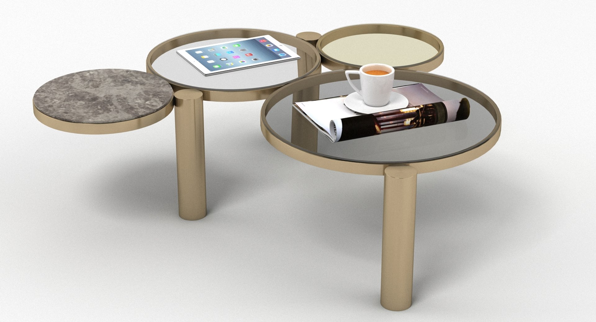 3D Espuma Coffee Table - TurboSquid 1201979