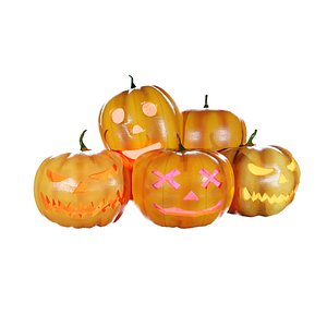 Jack-O-Lantern 3D Models for Download | TurboSquid