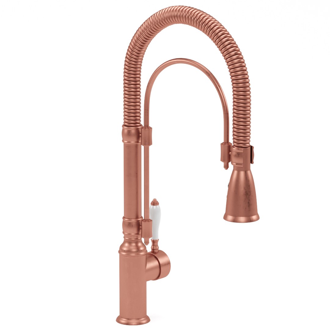 3D SMEG kitchen faucet - TurboSquid 2164948