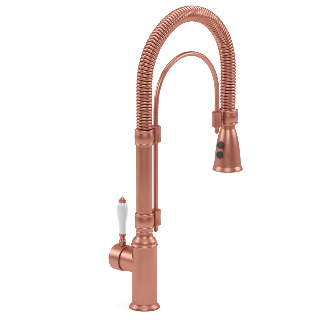 3D SMEG kitchen faucet - TurboSquid 2164948
