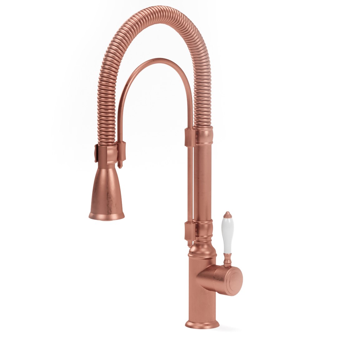 3D SMEG kitchen faucet - TurboSquid 2164948