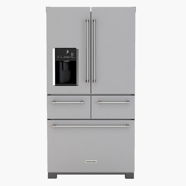 modelo 3d 36 Inch 25 8 Cu Ft Platinum Interior Refrigerator ...