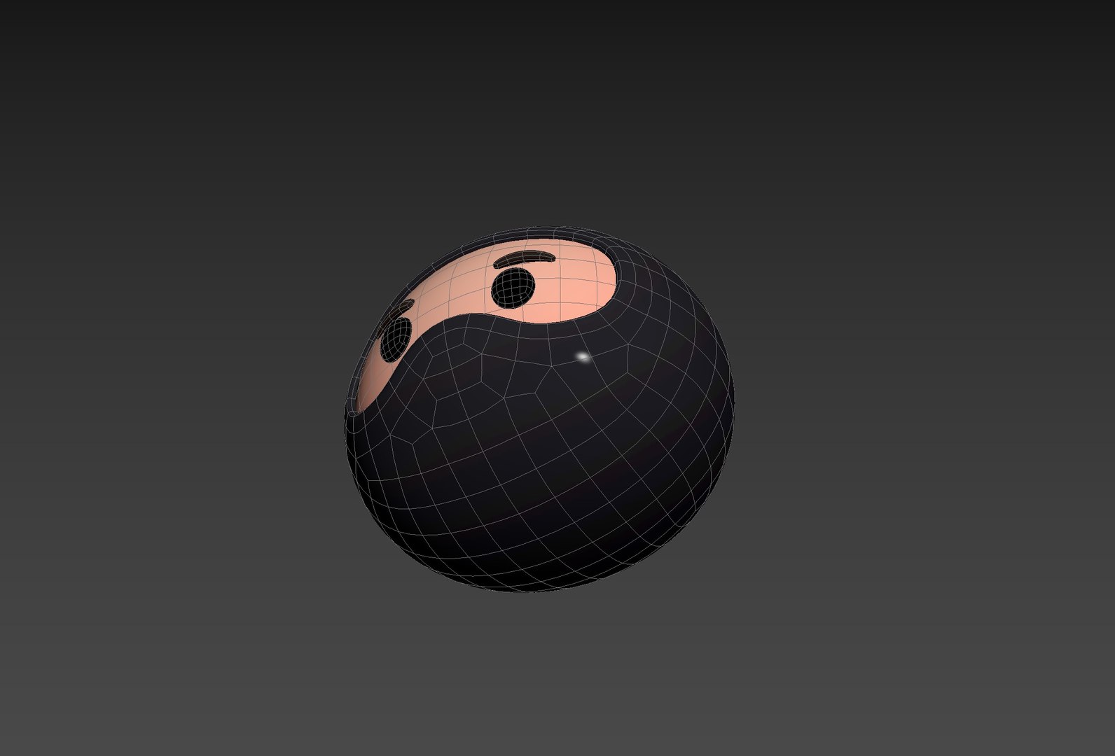 3D Prop297 Ninja Head Model - TurboSquid 2230876