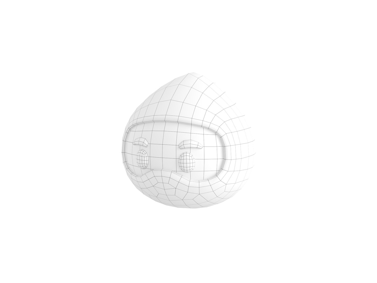 3D Prop297 Ninja Head Model - TurboSquid 2230876