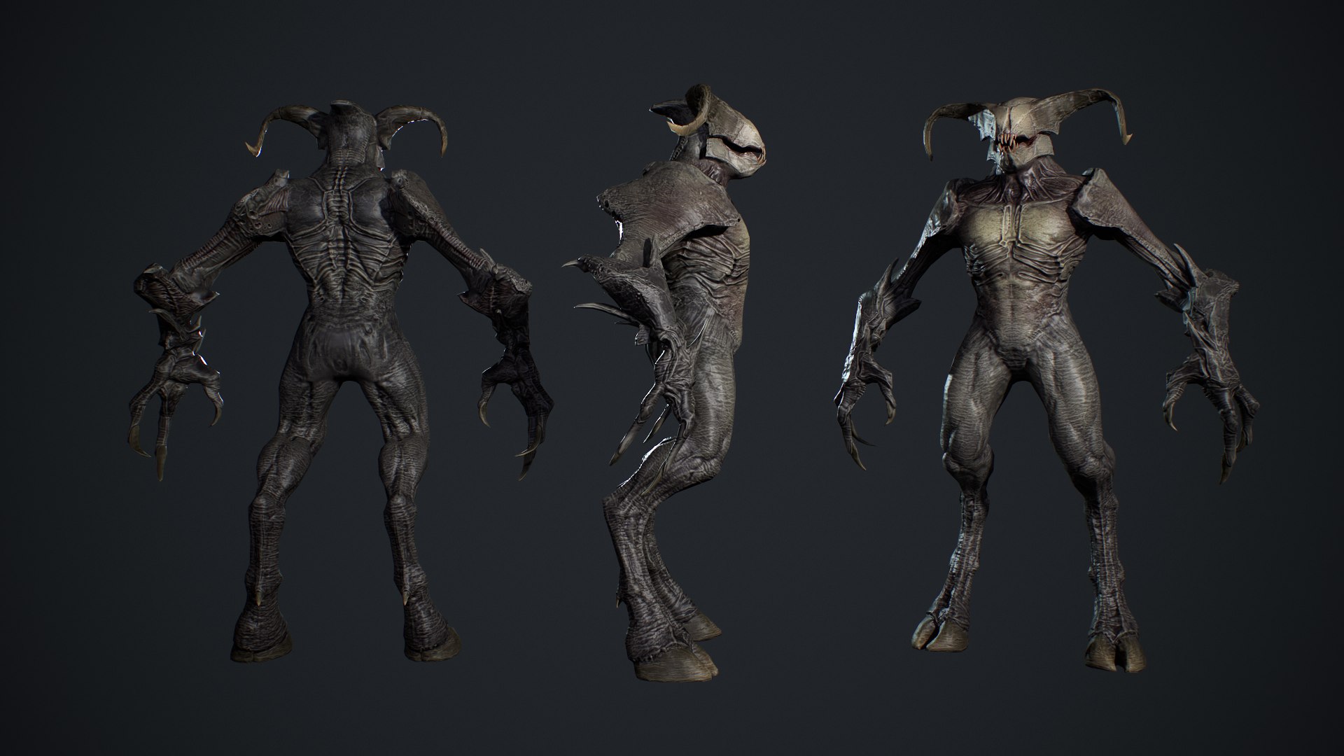 Faceless Demon 4 3D Model - TurboSquid 2121873