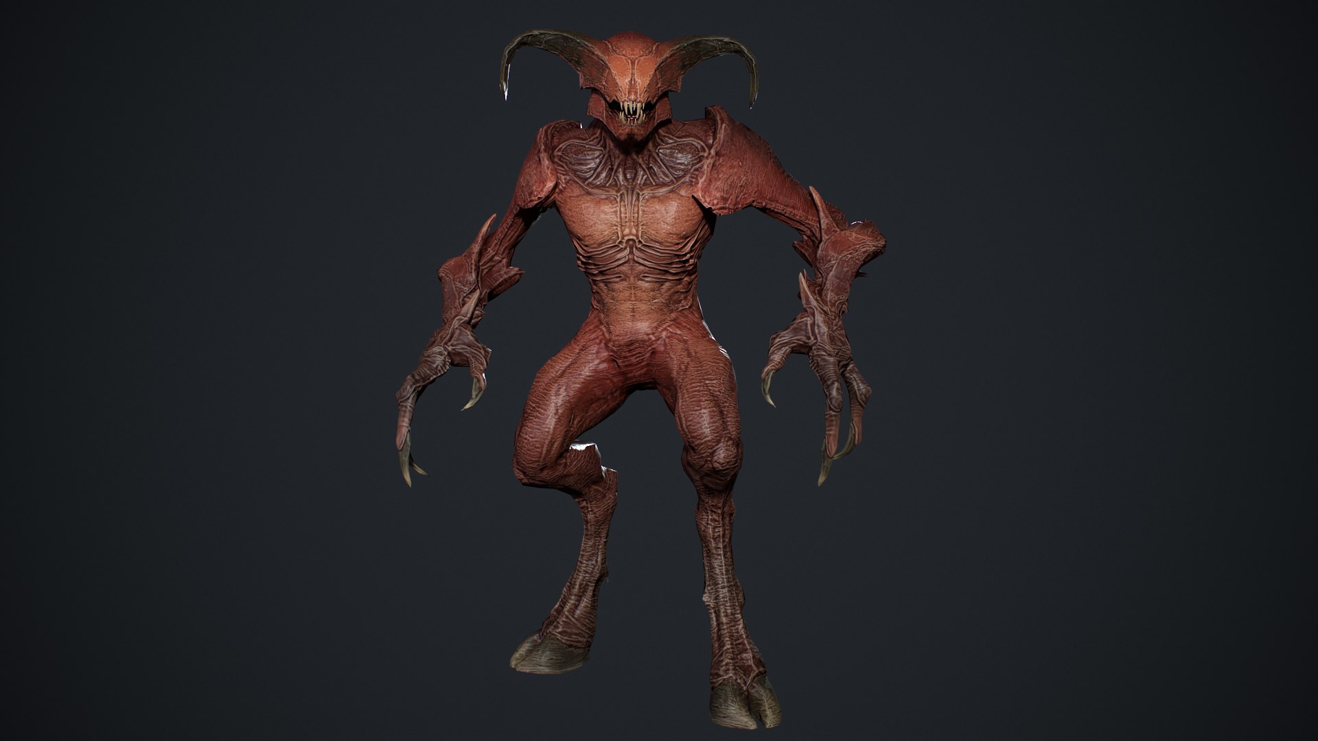 Faceless Demon 4 3D Model - TurboSquid 2121873