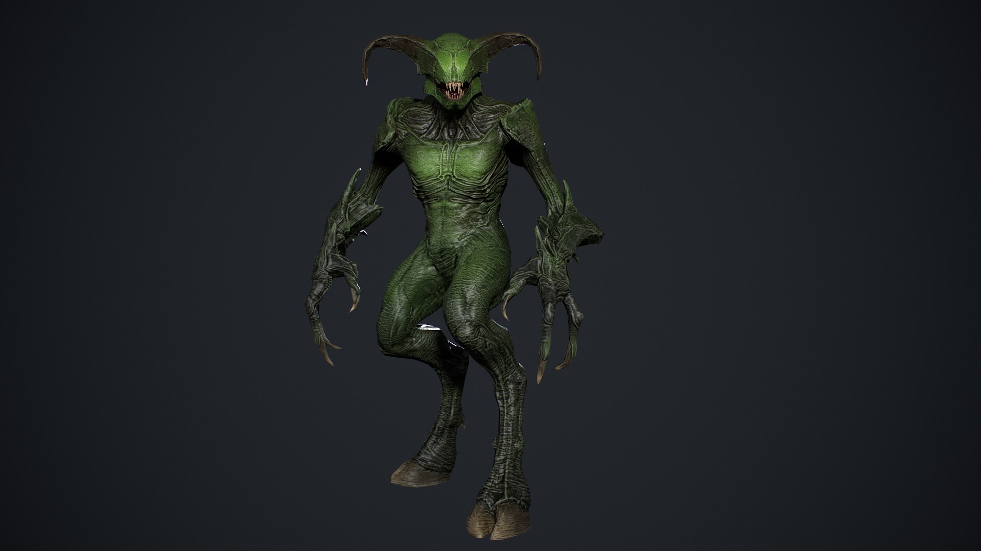 Faceless Demon 4 3D Model - TurboSquid 2121873