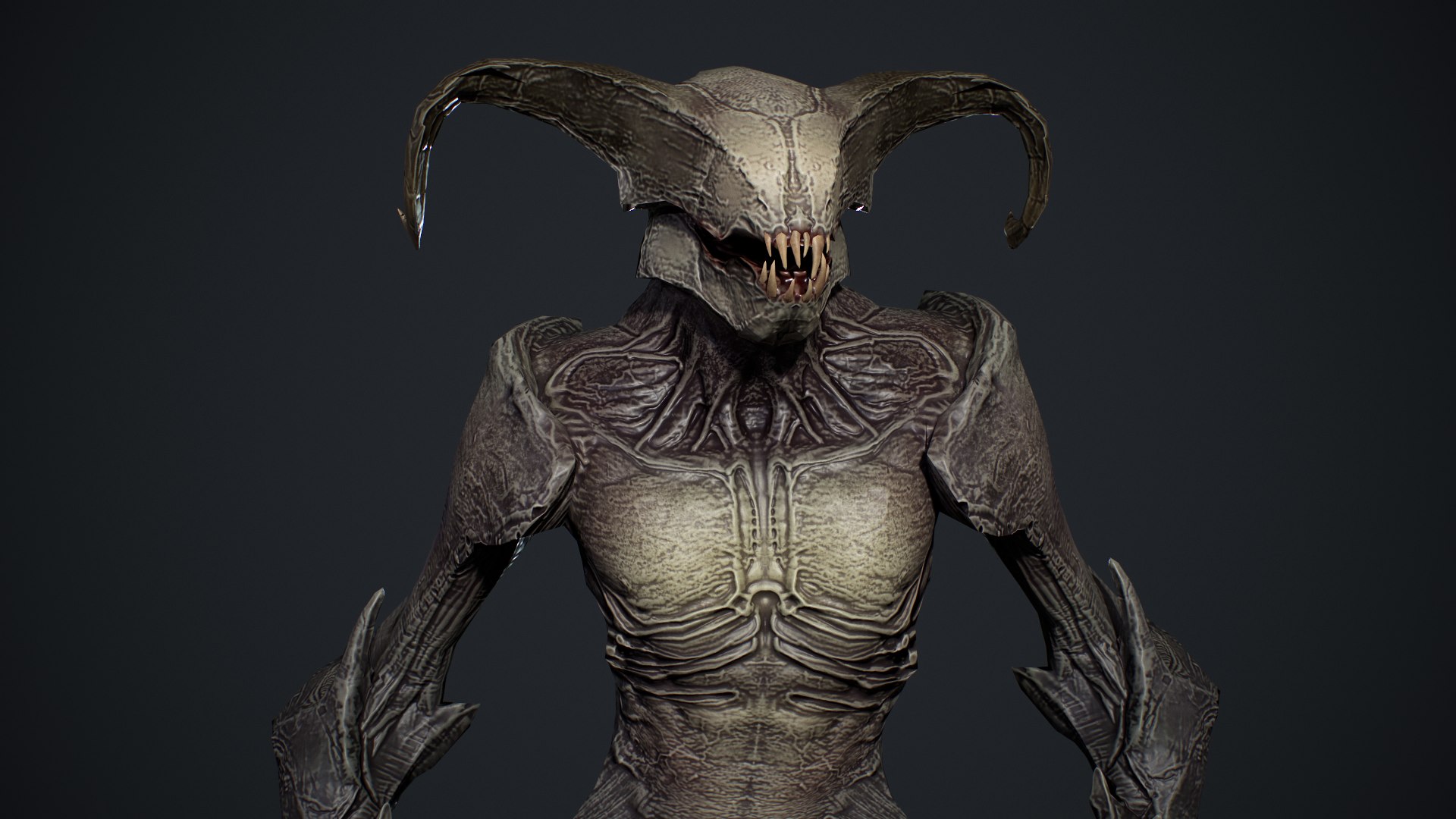 Faceless Demon 4 3D model - TurboSquid 2121873