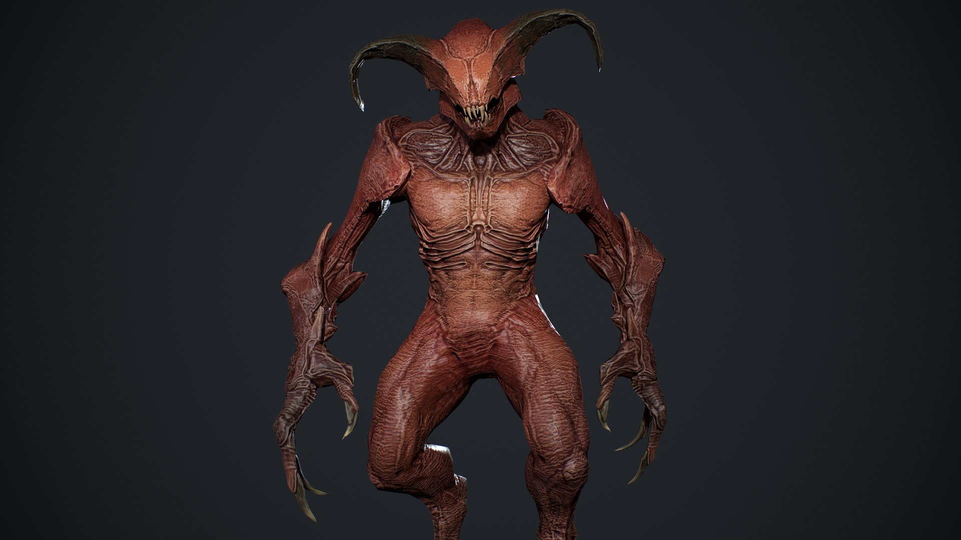 Faceless Demon 4 3D Model - TurboSquid 2121873