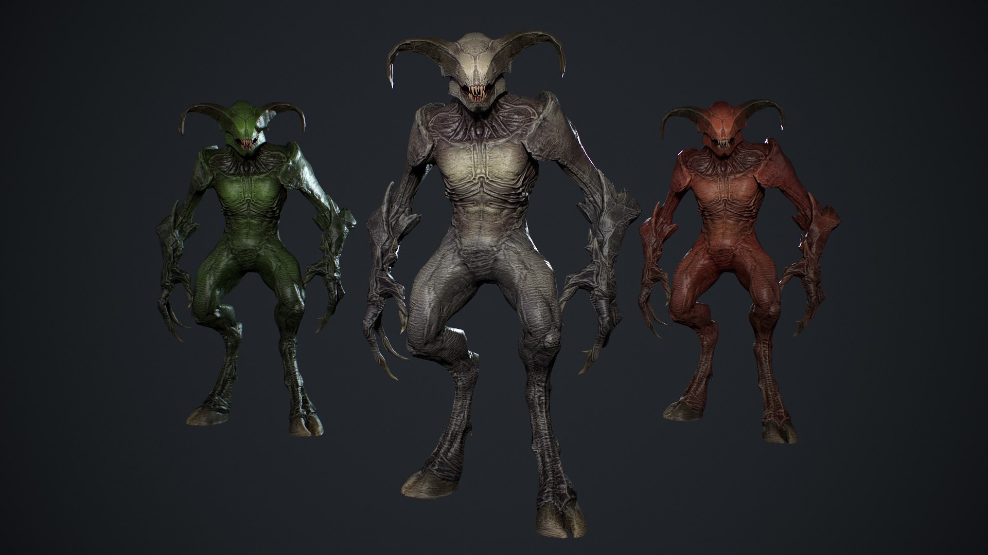 Faceless Demon 4 3D Model - TurboSquid 2121873