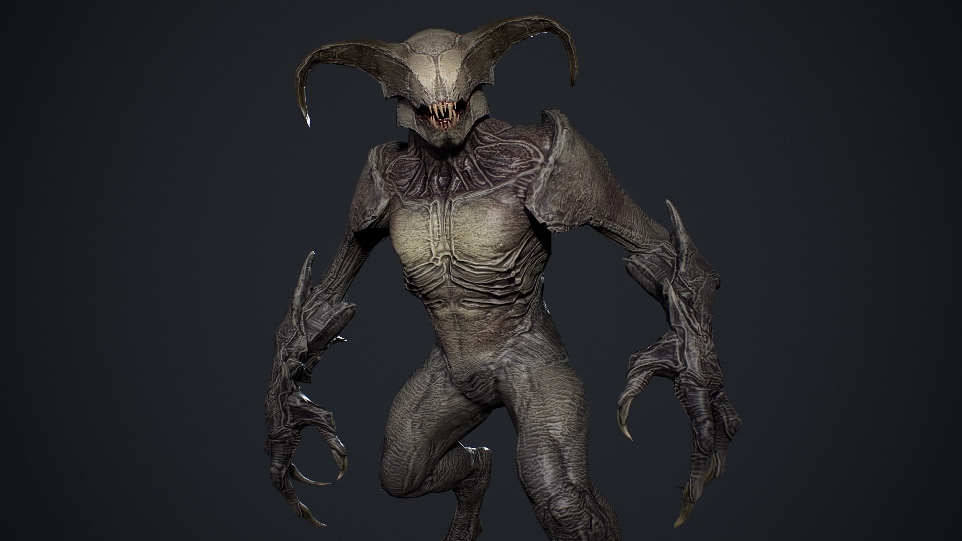 Faceless Demon 4 3D Model - TurboSquid 2121873