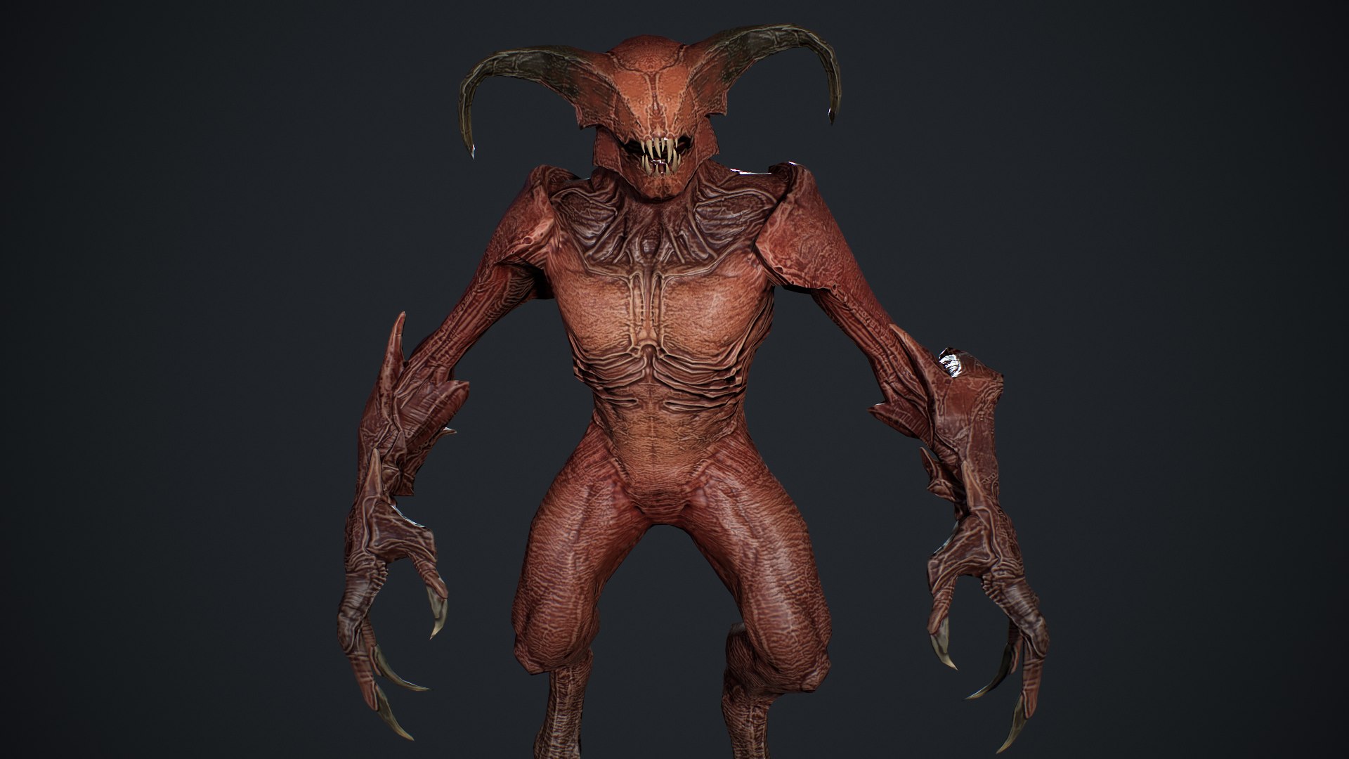 Faceless Demon 4 3D Model - TurboSquid 2121873