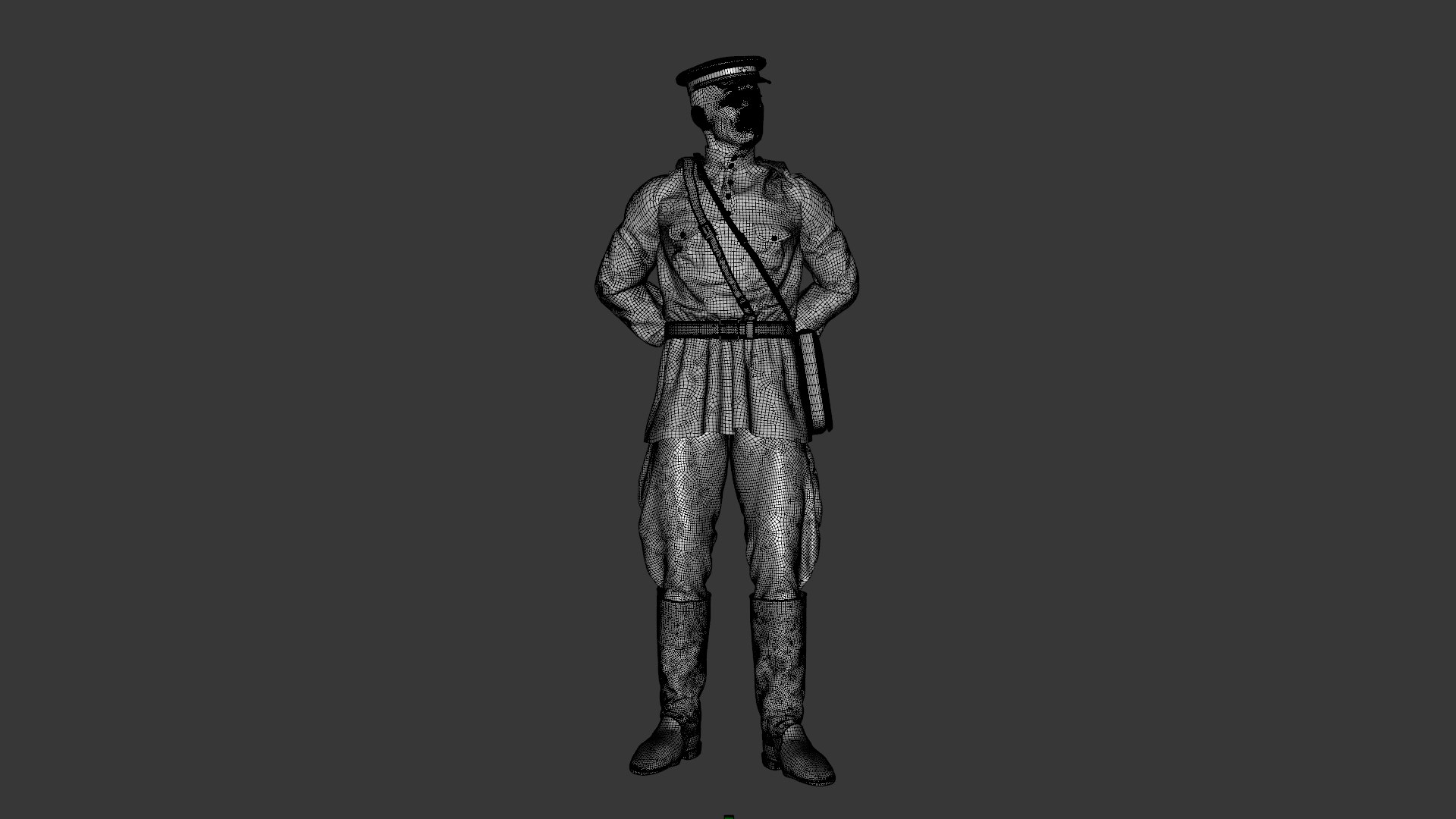 Red Army Officer Soviet Ww2 Low-poly 3D Model 3D Model - TurboSquid 2445670