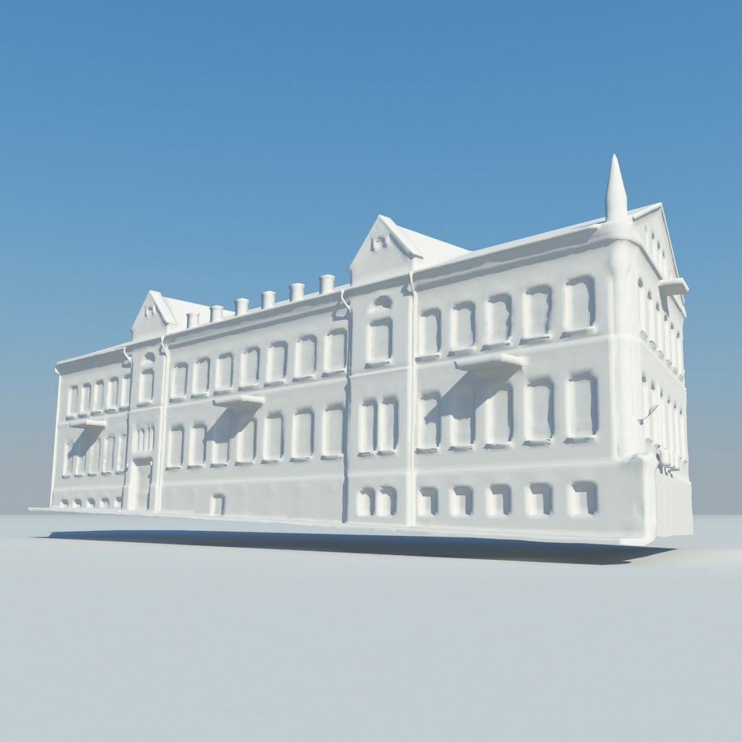 scan house 3d model