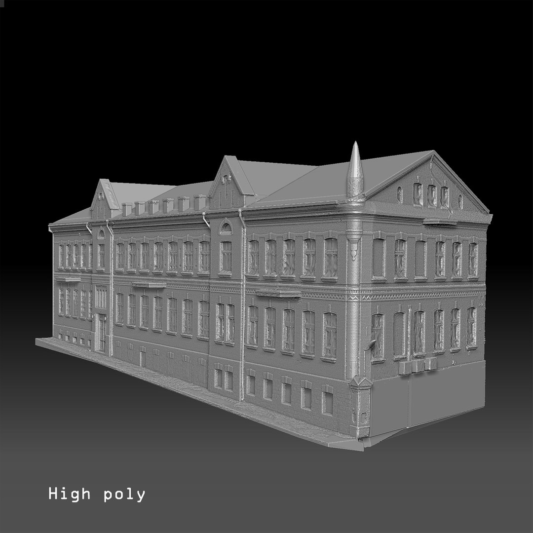 scan house 3d model