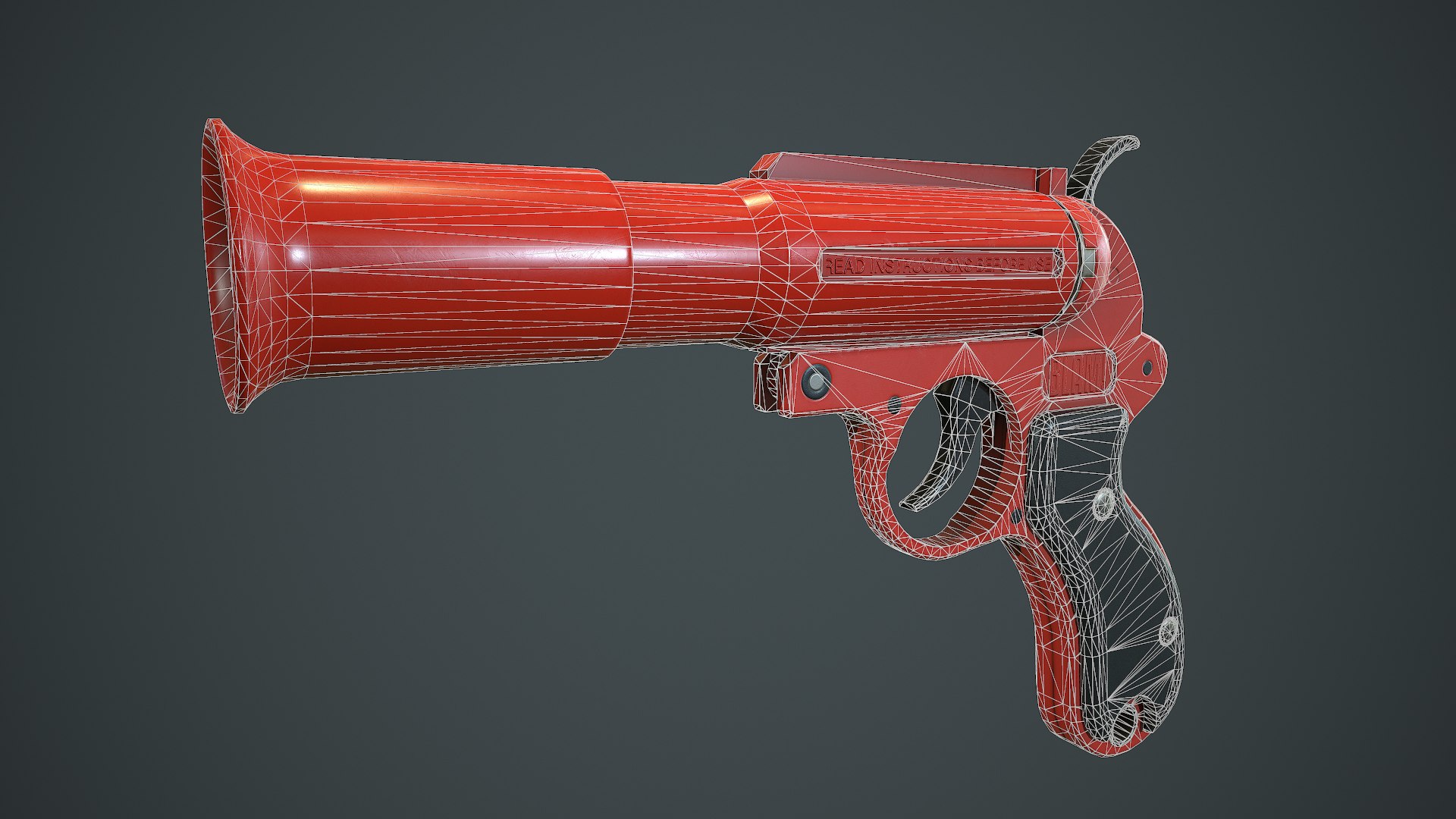 Free 3D model pbr flare gun - TurboSquid 1303070