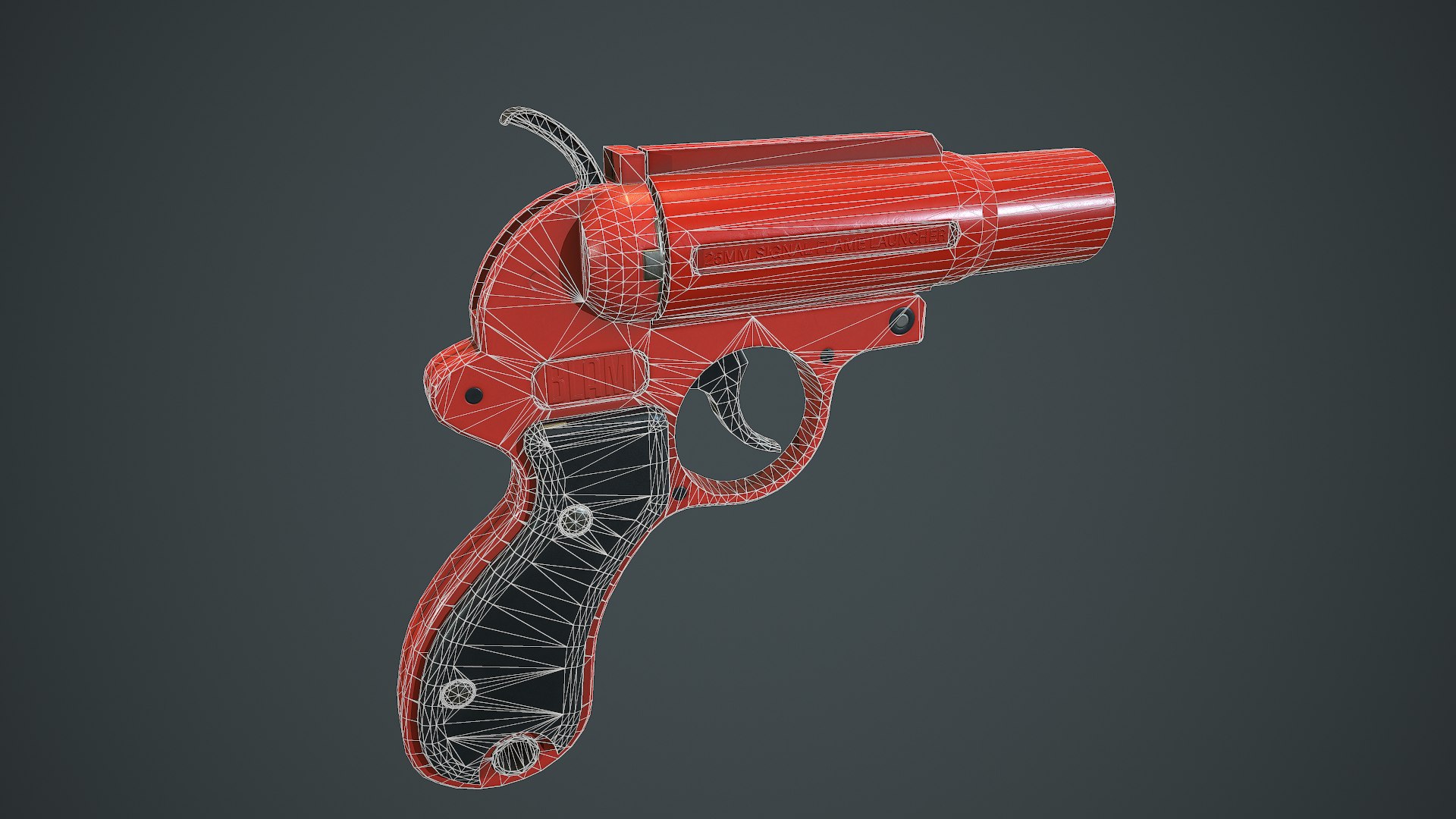 Free 3D model pbr flare gun - TurboSquid 1303070