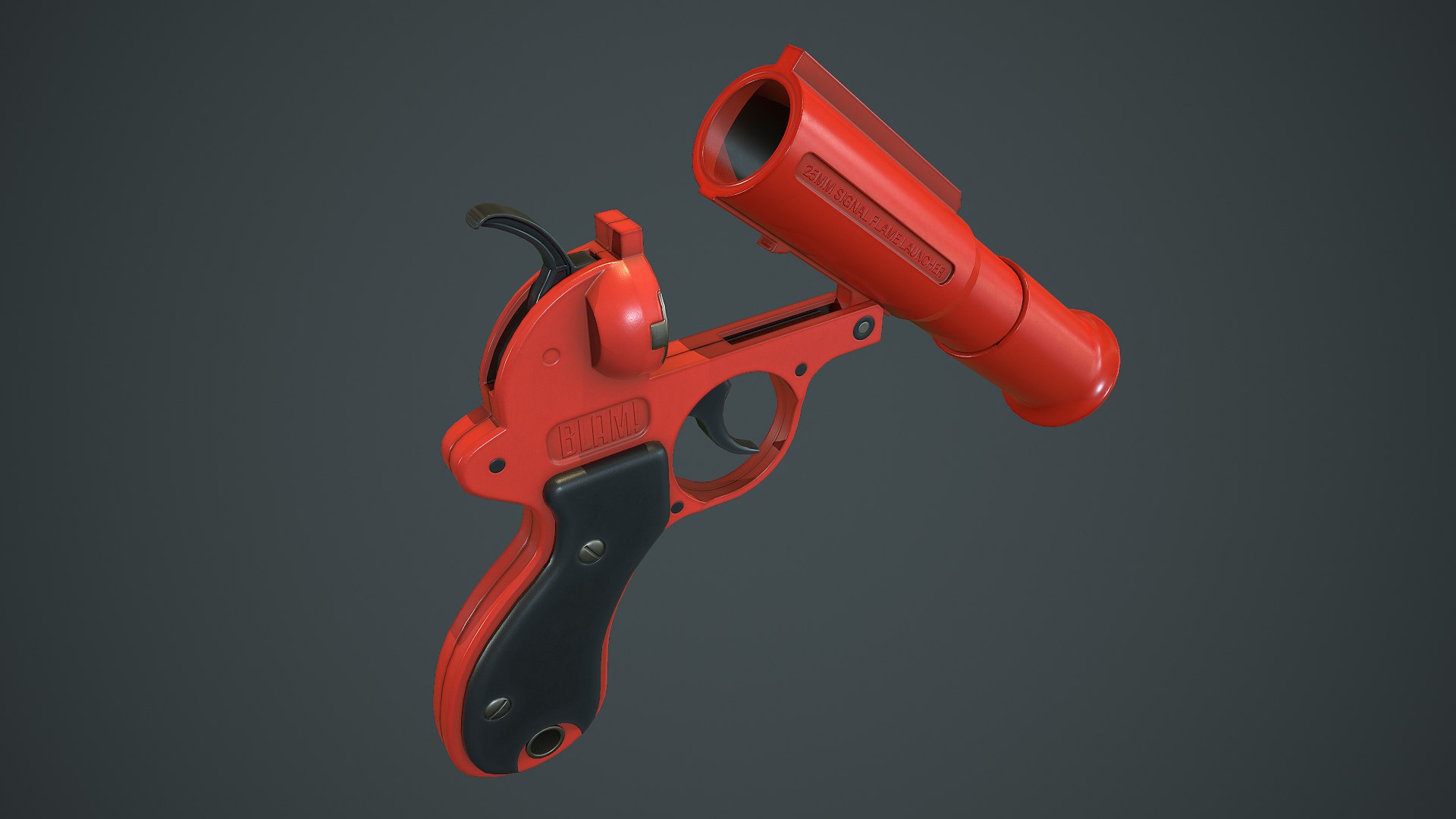 Free 3D model pbr flare gun - TurboSquid 1303070