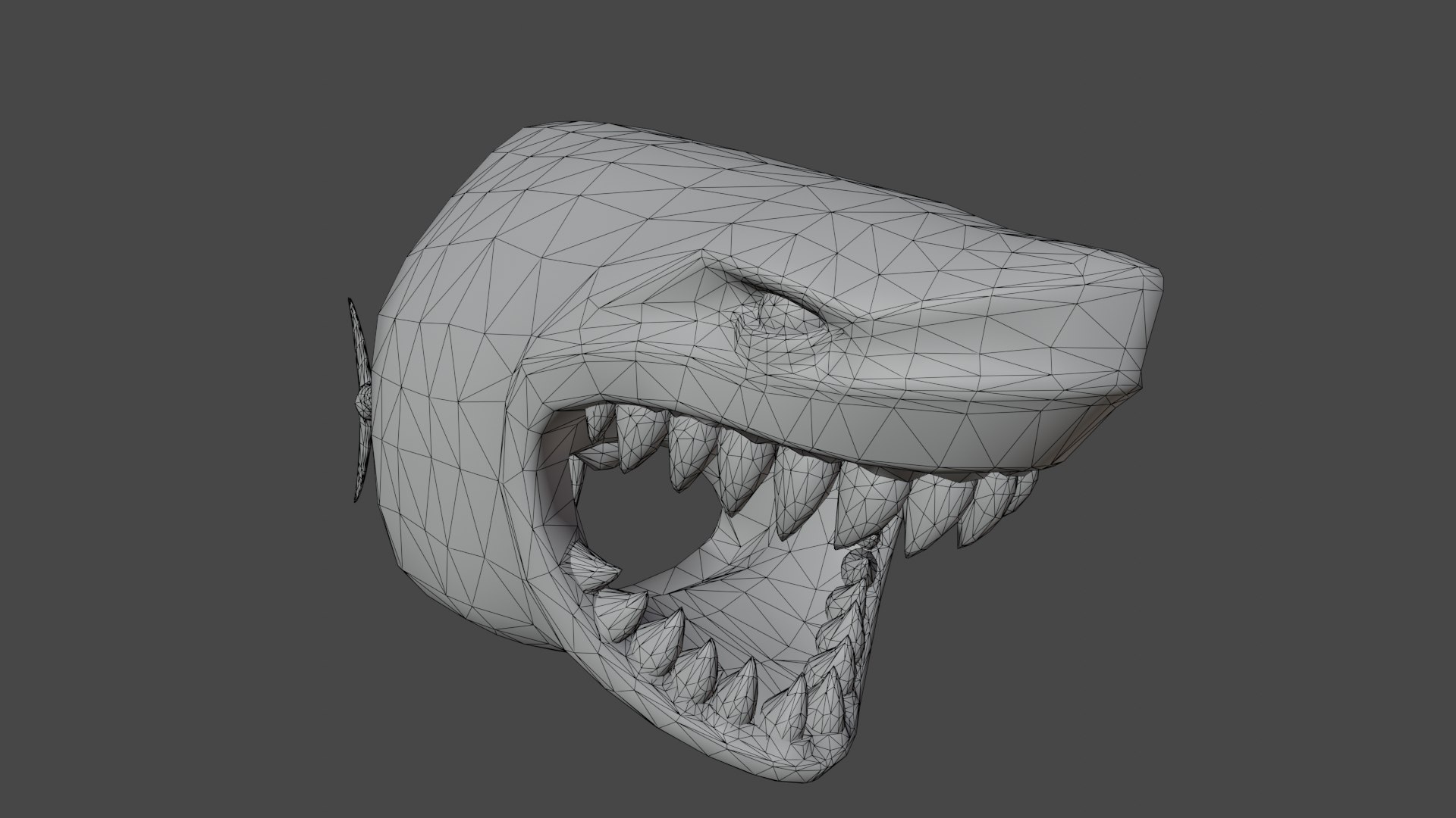 3D Shark Bone Sword Mace Low Poly Game Ready With Rig Animation ...