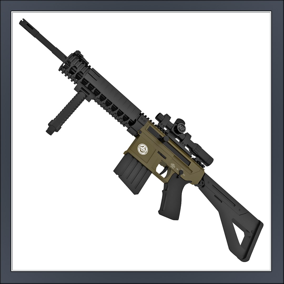 Lwrc Sabr Rifles Sniper 3d 3ds