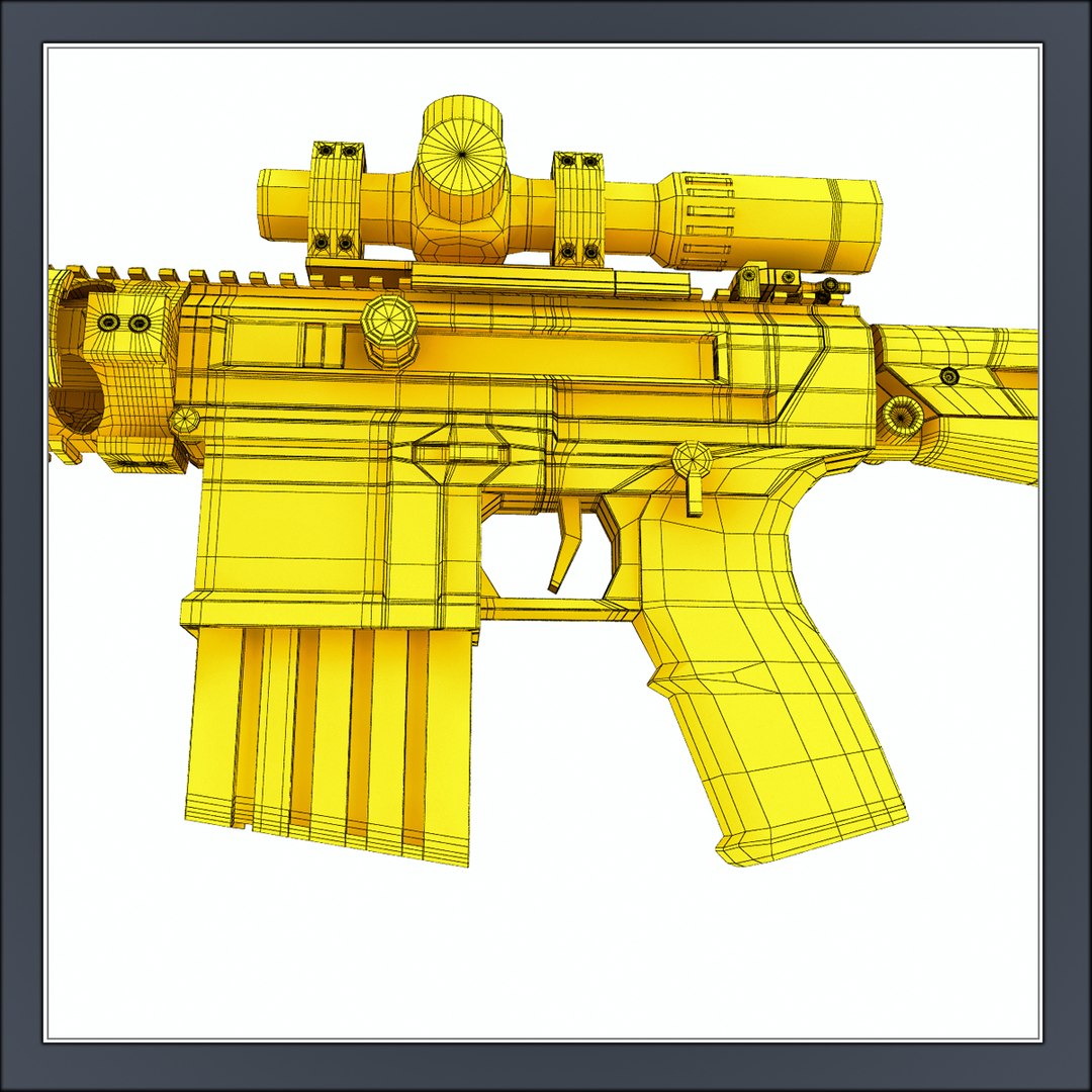 Lwrc Sabr Rifles Sniper 3d 3ds