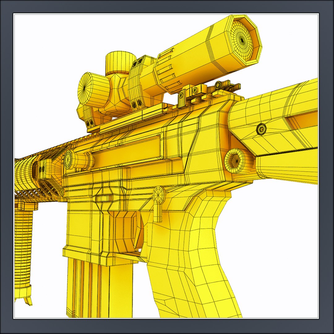 Lwrc Sabr Rifles Sniper 3d 3ds