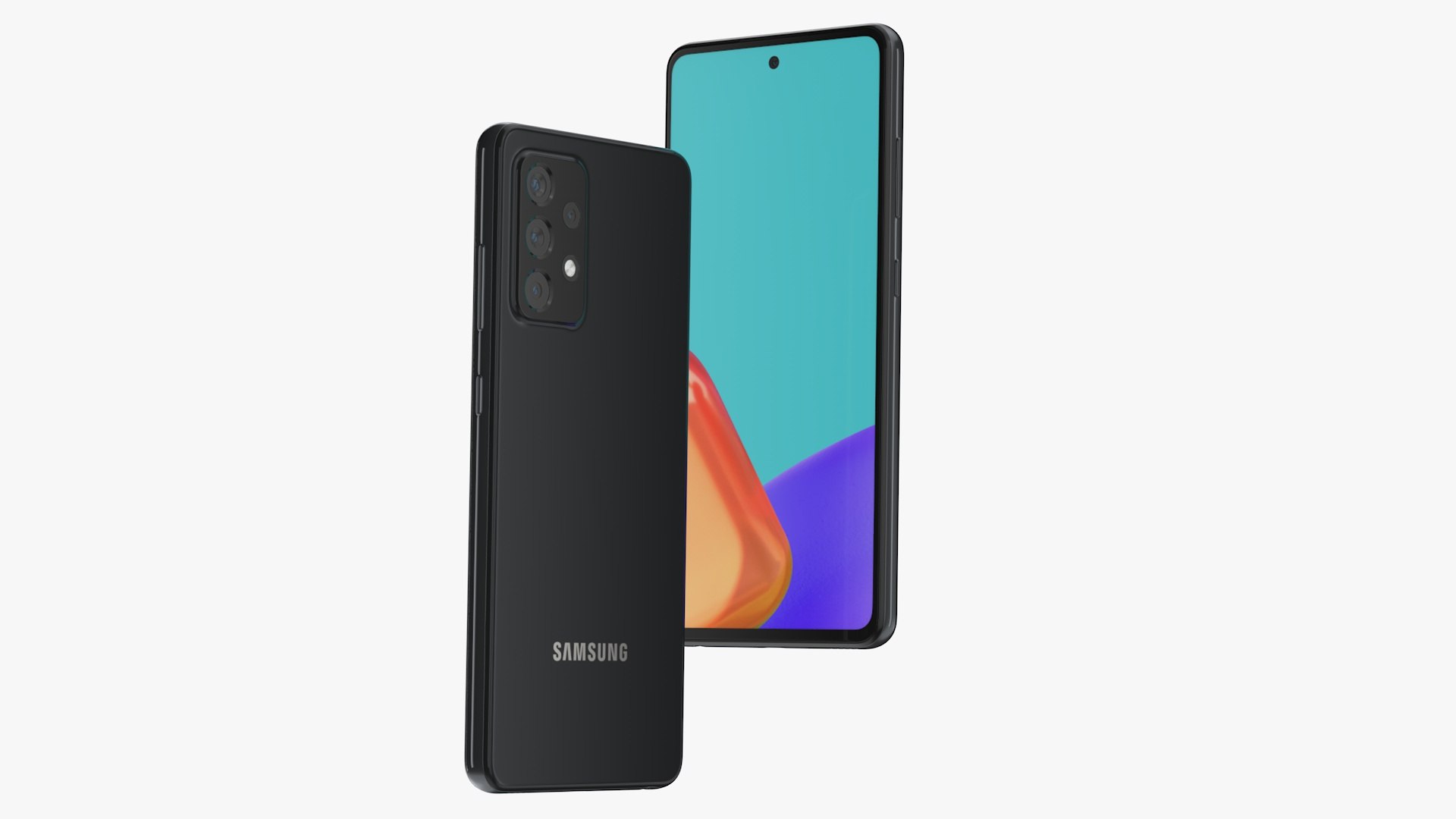 3D Samsung Galaxy A72 Model - TurboSquid 1694689