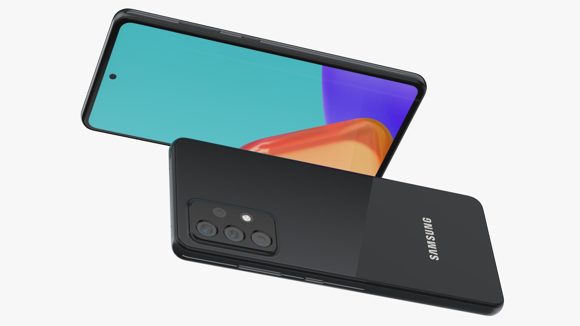 3D Samsung Galaxy A72 Model - TurboSquid 1694689